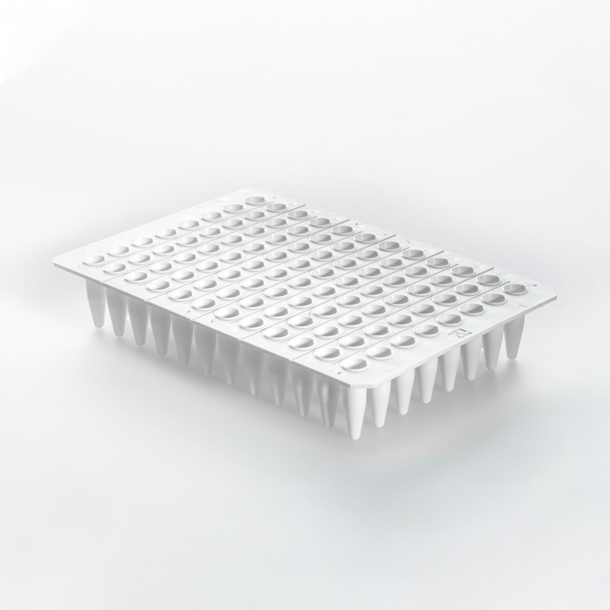 qPCR 96-well plate non-skirted, high profile, white