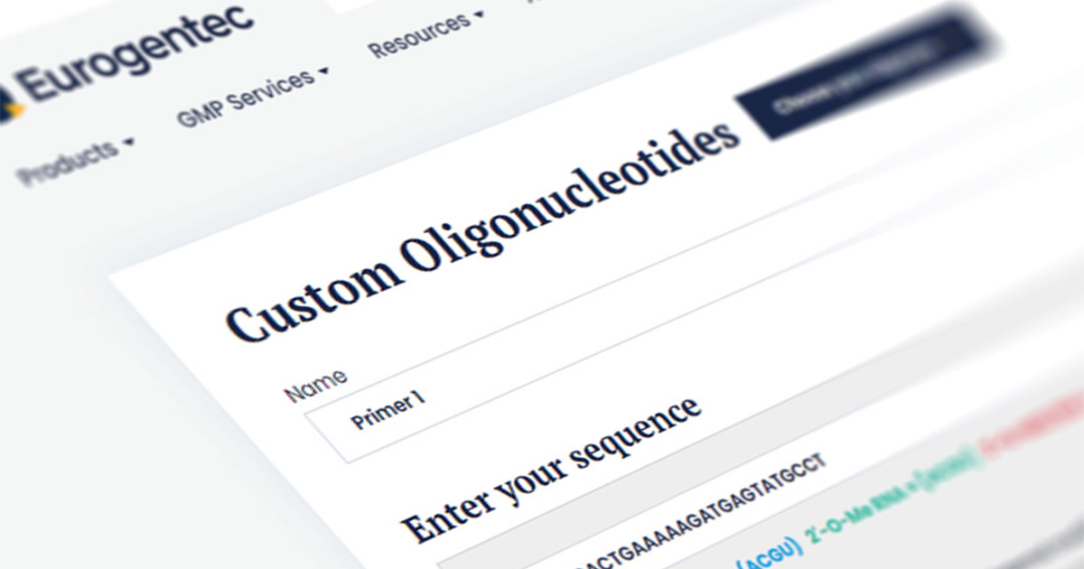 New tutorial: How to configure and order custom oligos?